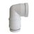 Pipe WC coudée extensible souple