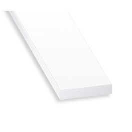 Plat PVC blanc