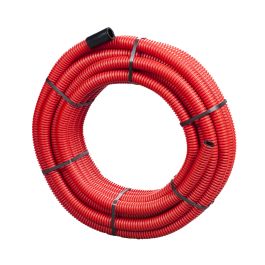 Gaine TPC rouge réseau électricité Gaine de protection 63 mm 25 m