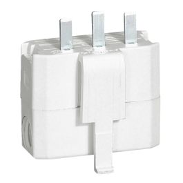 Fiche DCL 2P+T 6A 250V avec serre-câbles